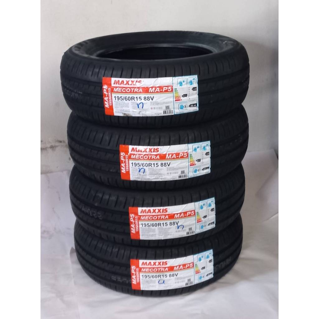 ยาง MAXXIS MA-P5 Size 195/60R15 ยางนอก 4 เส้น ราคาสุดคุ้ม (ขอบ15) ยาง ...