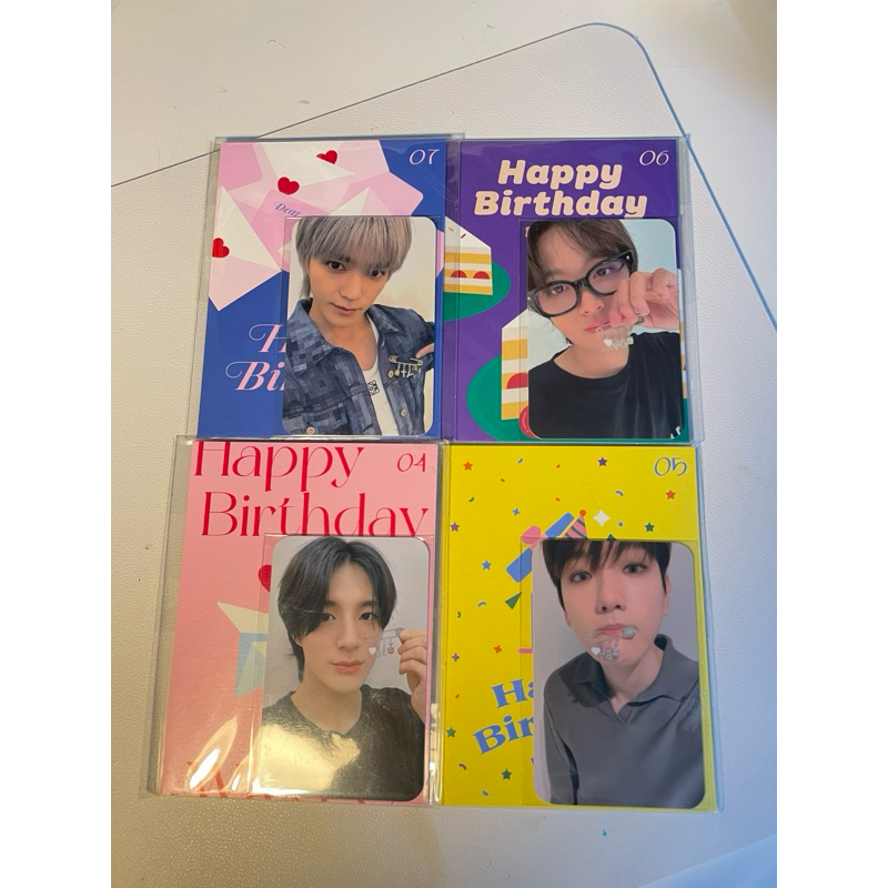 birthday card 2023 (ไม่เคยแกะ) - แบคฮยอน แทยง เจโน่ แฮชาน | Shopee Thailand