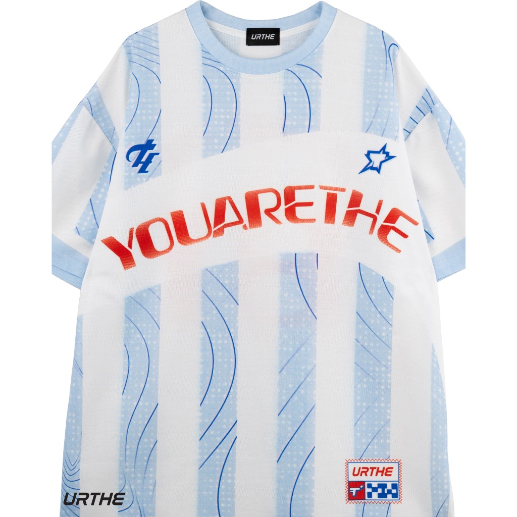 URTHE - เสื้อยืด เเขนสั้น ปริ้นลาย รุ่น URTHE F.C. | Shopee Thailand