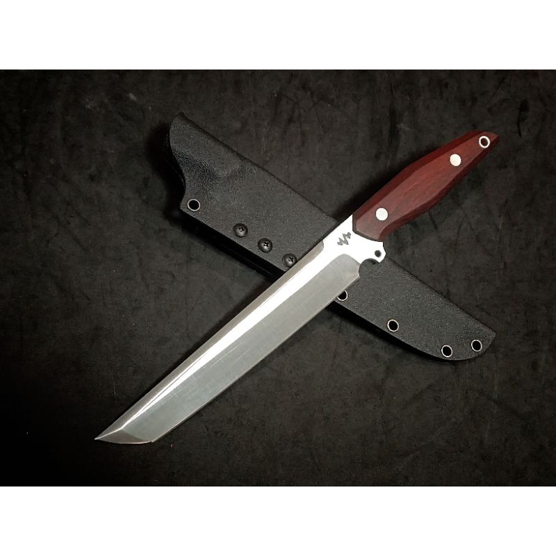 Tanto Tactical เหล็ก SUP9 ด้ามจับ ประดู่ ฝักแข็ง PE | Shopee Thailand