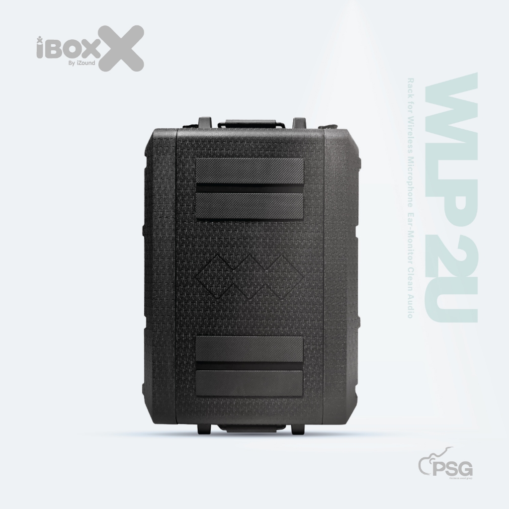 IBOXX : WLP 2-U Rack for Wireless Microphone Ear-Monitor Clean Audio ...