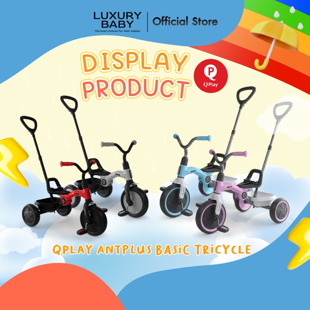 【Display Product : สินค้าตัวโชว์】Qplay Ant Plus Basic Tricycle จักรยาน ...