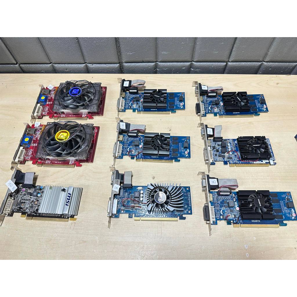การ์ดจอ (VGA) NVIDIA - AMD 1GB-2G GT210 HD5450 HD5670 HD6670 GT610 R7 ...