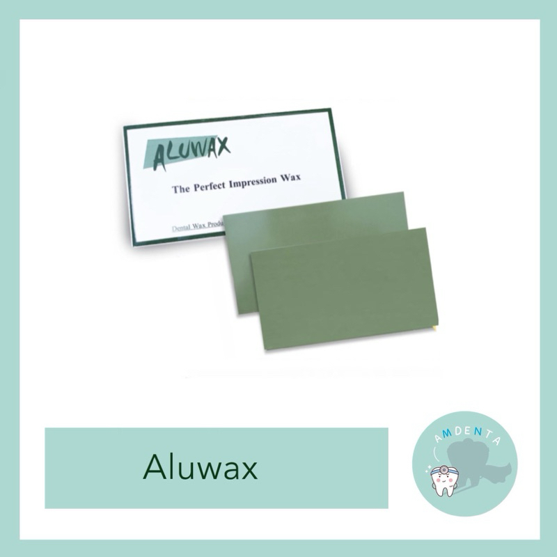 Aluwax สำหรับพิมพ์ตำแหน่งสบฟัน | Shopee Thailand
