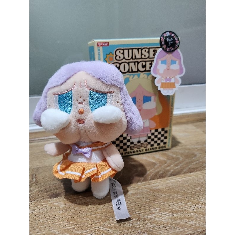 (พร้อมส่ง)POP MART CRY BABY SUNSET CONCERT BRIGHT ORANGE เช็คการ์ด/เช็ค ...
