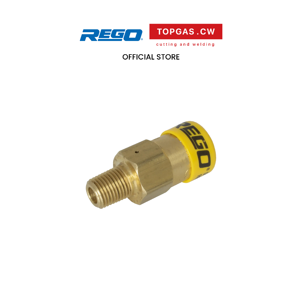วาล์วนิรภัยกันระเบิด Safety relief valve 1/4” REGO รุ่น 3127G topgascw ...