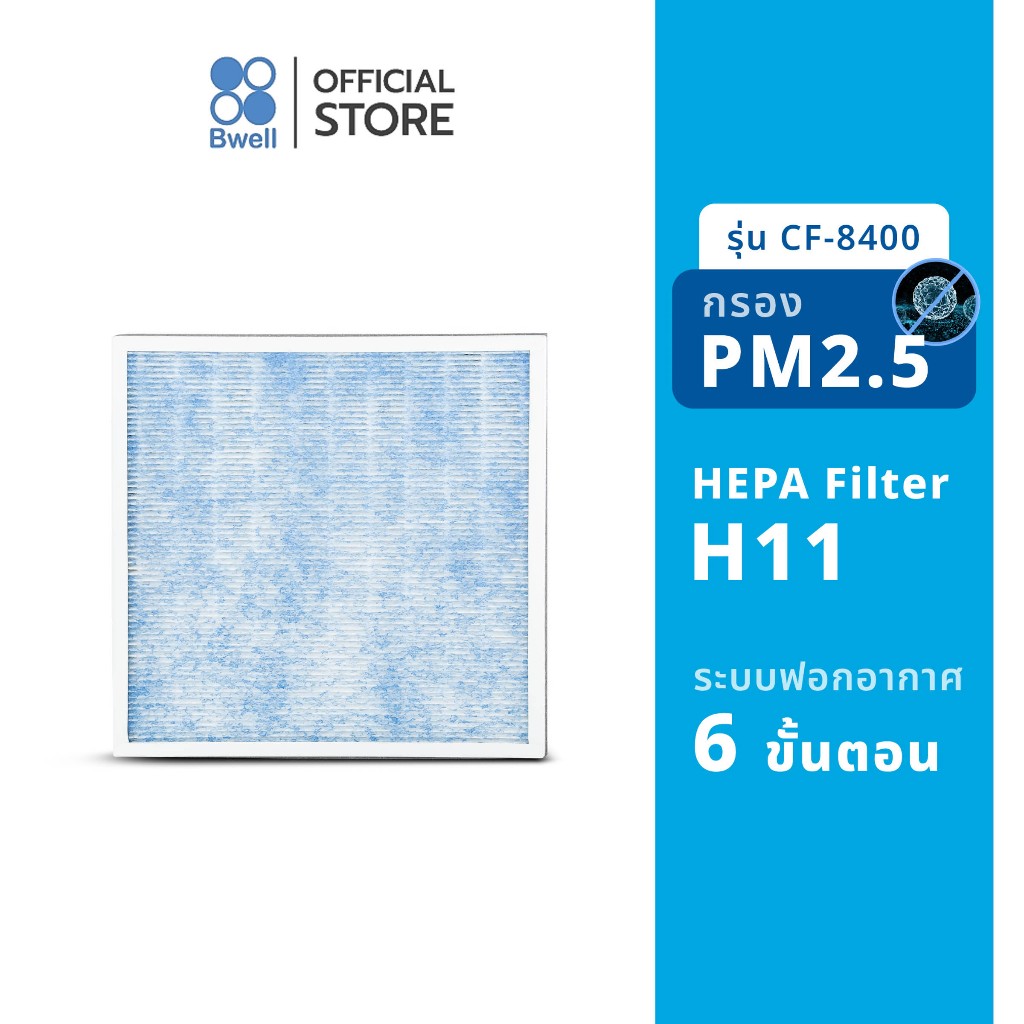 Bwell ชุดแผ่นฟอกอากาศ รุ่น CF-8400 | Shopee Thailand