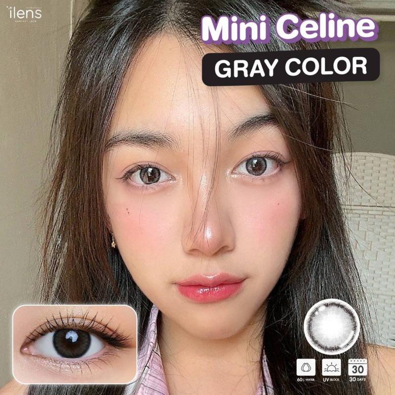 𝚒𝙻𝚎𝚗𝚜 Mini Celine คอนแทคเลนส์เทสดี เกรดพรีเมี่ยม ค่าอมน้ำ 60% | Shopee ...