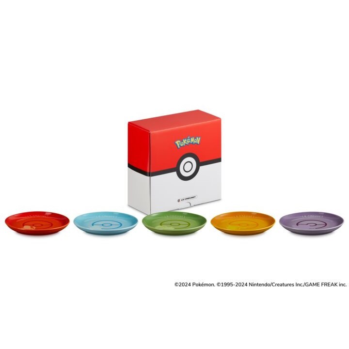 ชุดเซ็ตจานโปเกมอน 5 ชิ้น ขนาด 17cm Sphere Plate Pokémon VOL:PAL:BBP:NEC ...