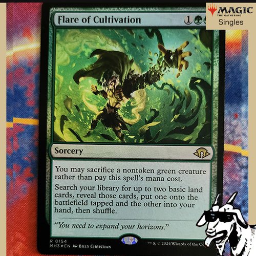 [MTG][Single][MH3] Flare of Cultivation (FOIL) ระดับ Rare [ภาษาอังกฤษ ...