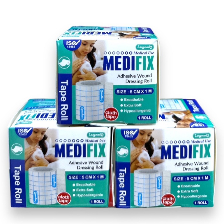 MEDIFIX 5 cm X 1 m แผ่นปิดแผลใยสังเคราะห์ | Shopee Thailand