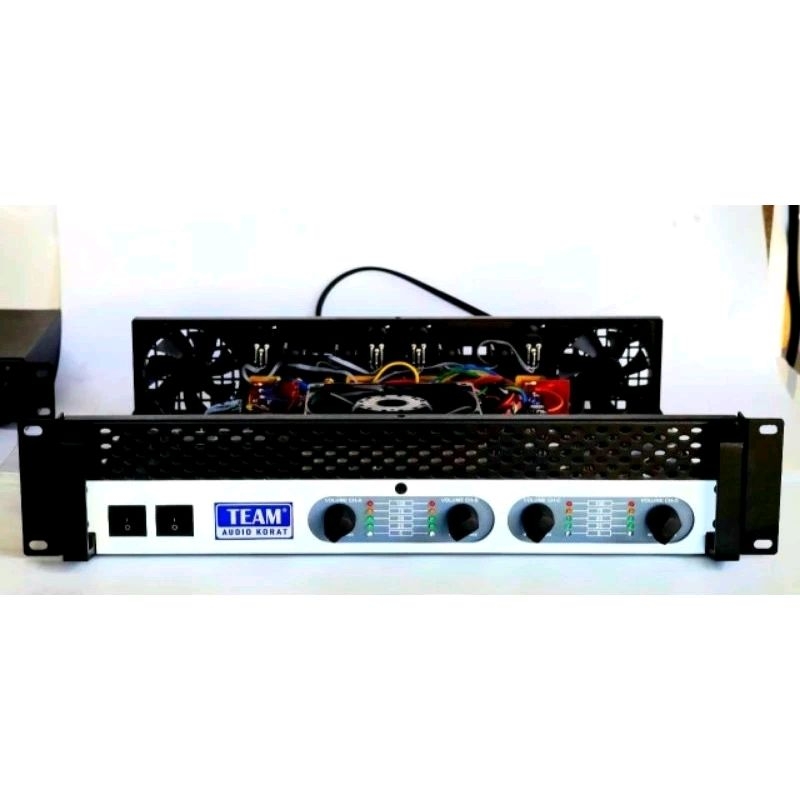 เพาเวอร์แอมป์ TEAM AUDIO TEAM-7200Q เพาเวอร์แอมป์ Class D 4-CH 7200W ...