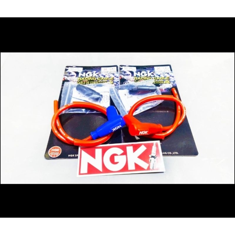 สายหัวเทียน แต่งแท้ NGK 100% ขดลวดใหญ่ ทองแดงหนา ไฟเดินแรง สะดวกกว่าเดิม ใช้ได้ทุกรุ่น พร้อม ...