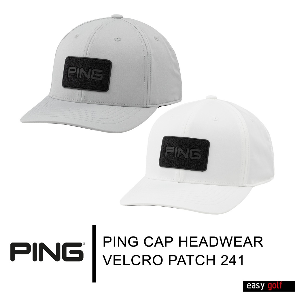 PING CAP HEADWEAR VELCRO PATCH 241 PING CAP MEN หมวกกอล์ฟ หมวกกีฬาผู้ชาย | Shopee Thailand