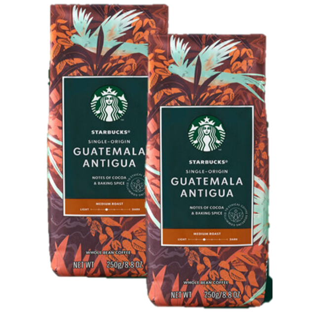 Starbucks Coffee Bean Guatemala Antigua Roasted สตาร์บัค กัวเตมาลา ...