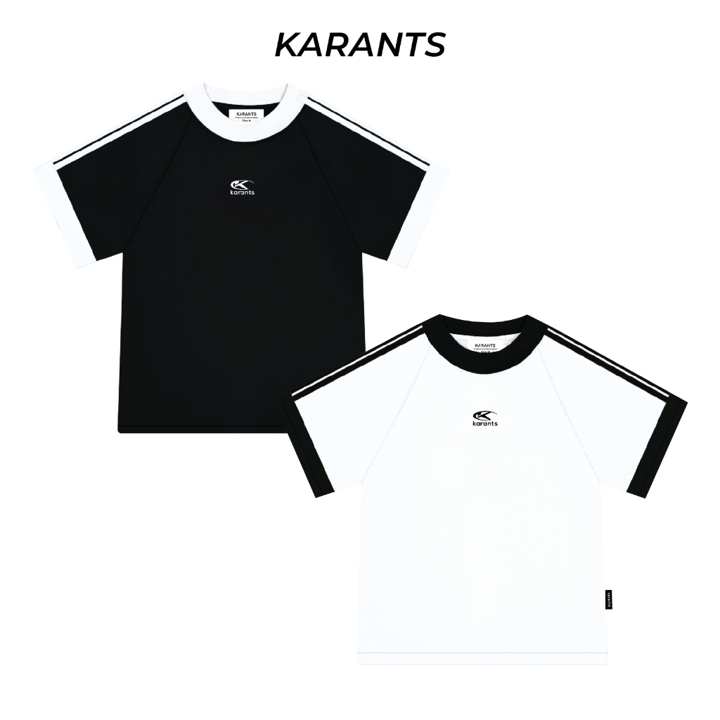 Karants แบรนด์ระดับนานาชาติอินเทรนด์ เสื้อยืด Baby Tee Y2K ผ้าคอตตอน ...
