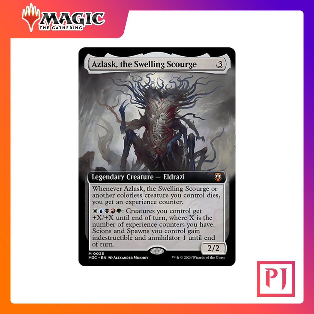 [MTG] Azlask, the Swelling Scourge (Extended Art) [M3C] [CLEAR] [MYTHIC ...