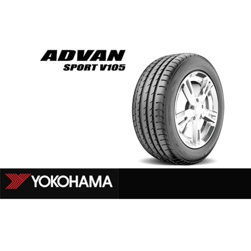 ยางรถยนต์ YOKOHAMA 255/35 R19 รุ่น ADVAN SPORT V105S ZPS 96Y *RUNFLAT JP (จัดส่งฟรี!!! ทั่ว ...