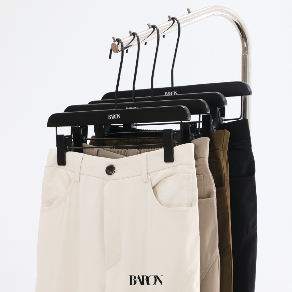 BARON Classic Slack Bootcut กางเกงผู้ชาย ทรงขาม้า คลาสสิค เอวยืดได้ ผ้า ...