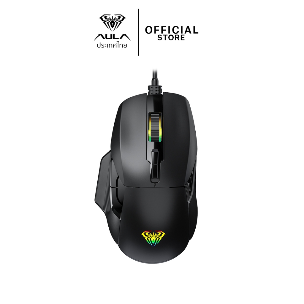 เมาส์เกมมิ่ง - AULA F815 - Optical Gaming Mouse USB รับประกัน 2 ปี ...