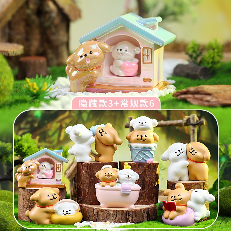 [พร้อมส่ง]กล่องสุ่ม โมเดล น้องหมาคู่รัก Maltese Puppy : Maltese Line ...