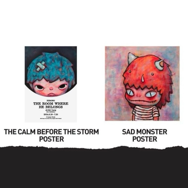 🇹🇭[พร้อมส่งแท้💯%] Hirono [โปสเตอร์รูปภาพ - Poster] The Clam Before The ...