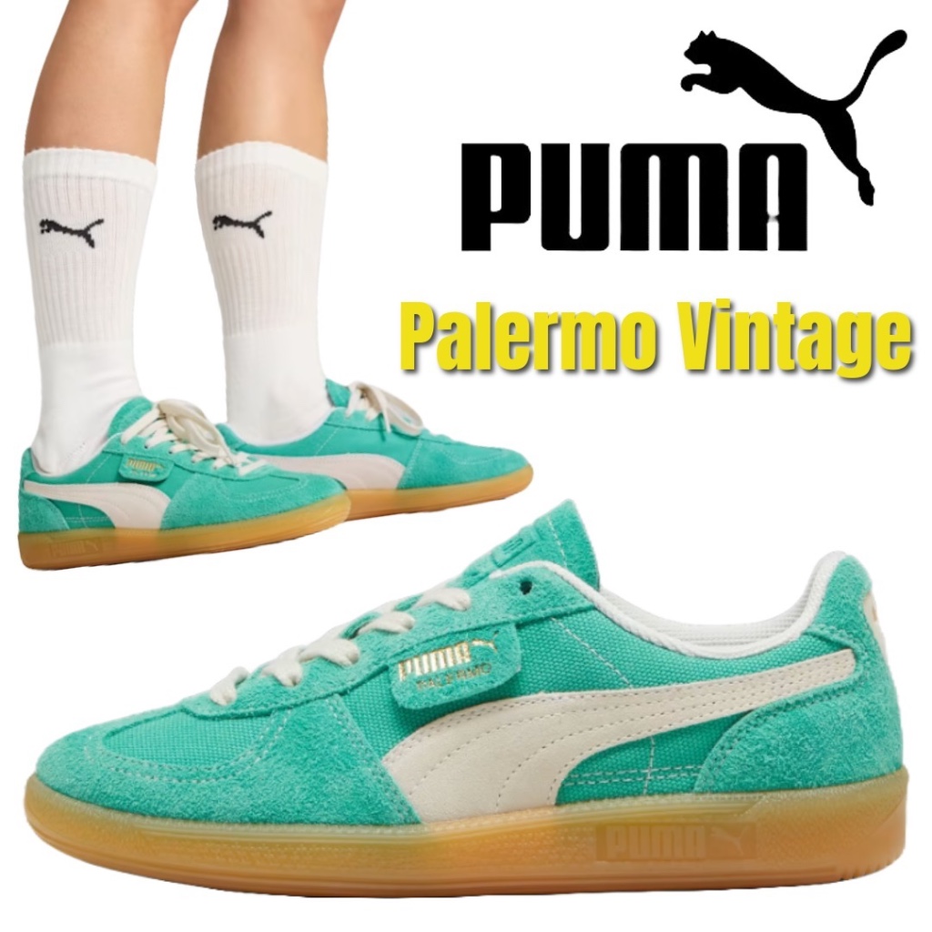 🇰🇷Puma Palermo Vintage Jade Frost 396841-05 - preorderoppa | Shopee ...