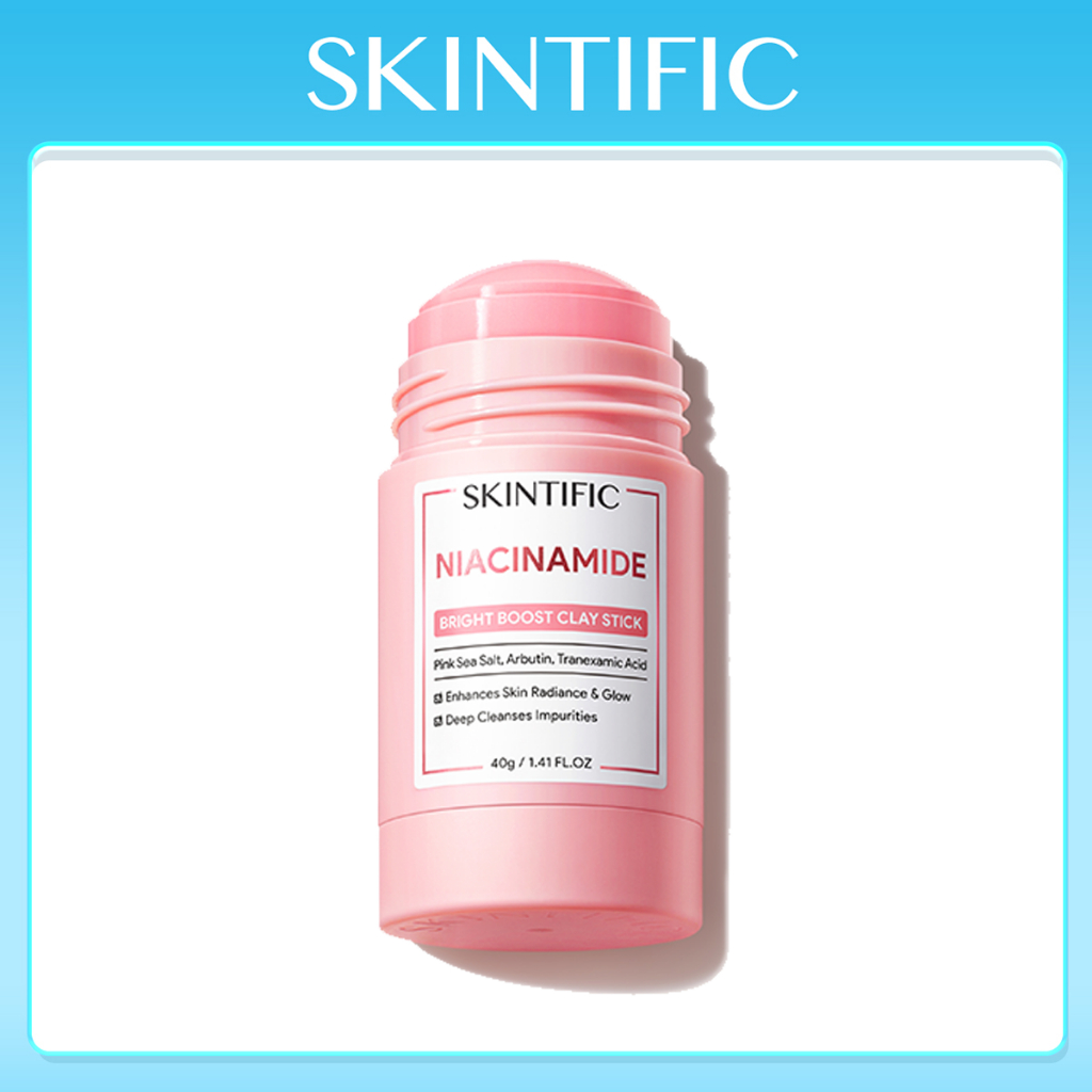 【New】SKINTIFIC Mud Mask Stick สำหรับฟื้นฟูผิวหน้าชั้นดี มี Niacinamide ...
