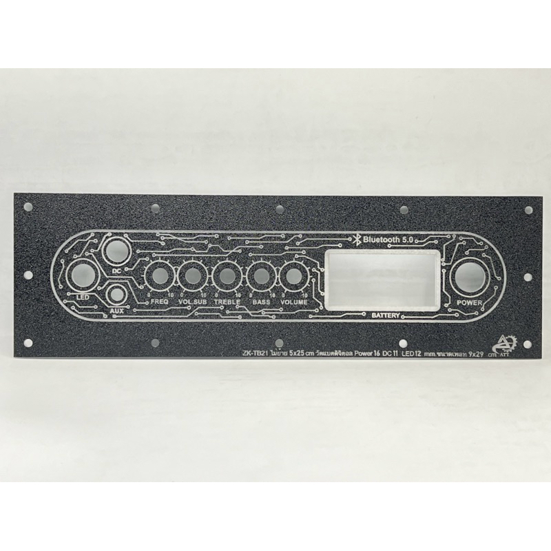 เพลทงานไฟ หนา 3 มิล TB21 ไม่ย้าย ช่องเพลท 5*25cm วัตแบตดิจิตอล Power ...