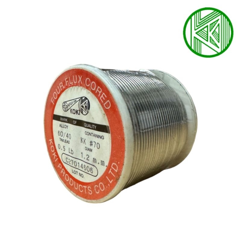 KOKI ลวดบัดกรี 4 Flux Core 1.2 mm (0.5 Lb) | Shopee Thailand