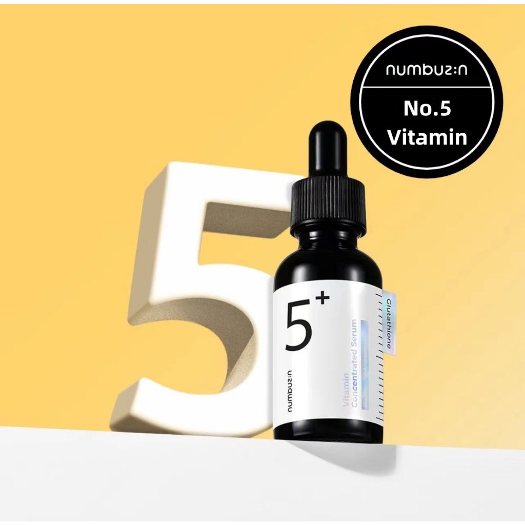 👍ของแท้💯% Numbuzin No.5 Vitamin Concentrated Serum 30ml | Shopee Thailand