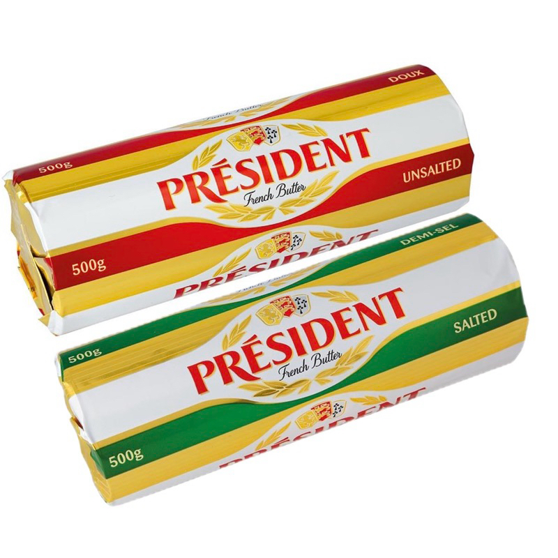 President Butter Unsalted 500g เพรสซิเด้น บัตเตอร์ จาก France 🇳🇱 สำหรับ ...