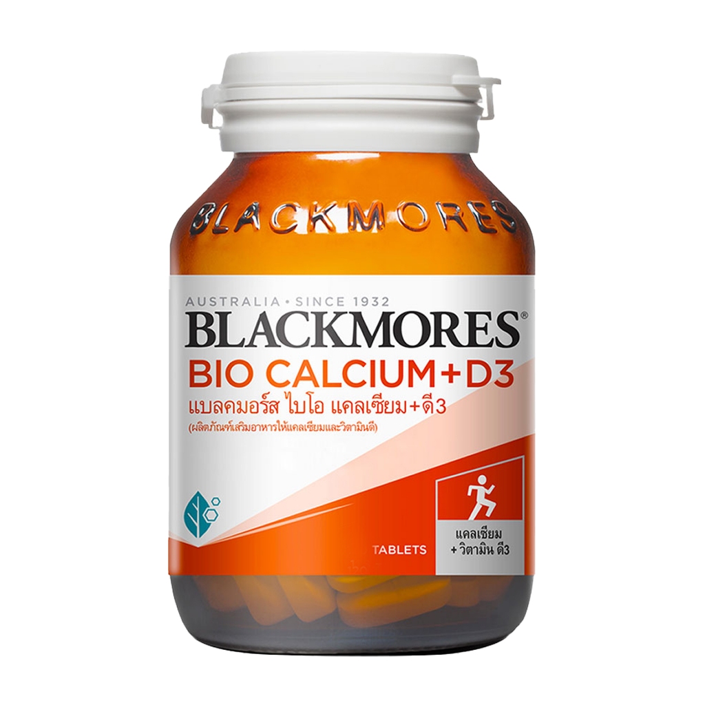 Blackmores Calcium แบลคมอร์ส แคลเซียม bio calcium + d3 60เม็ด/120เม็ด ...