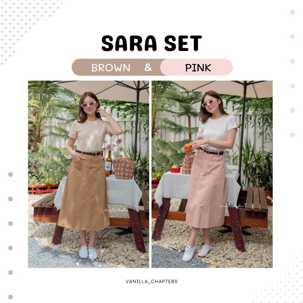 Sara Set (vanilla_chapters) | Shopee Thailand