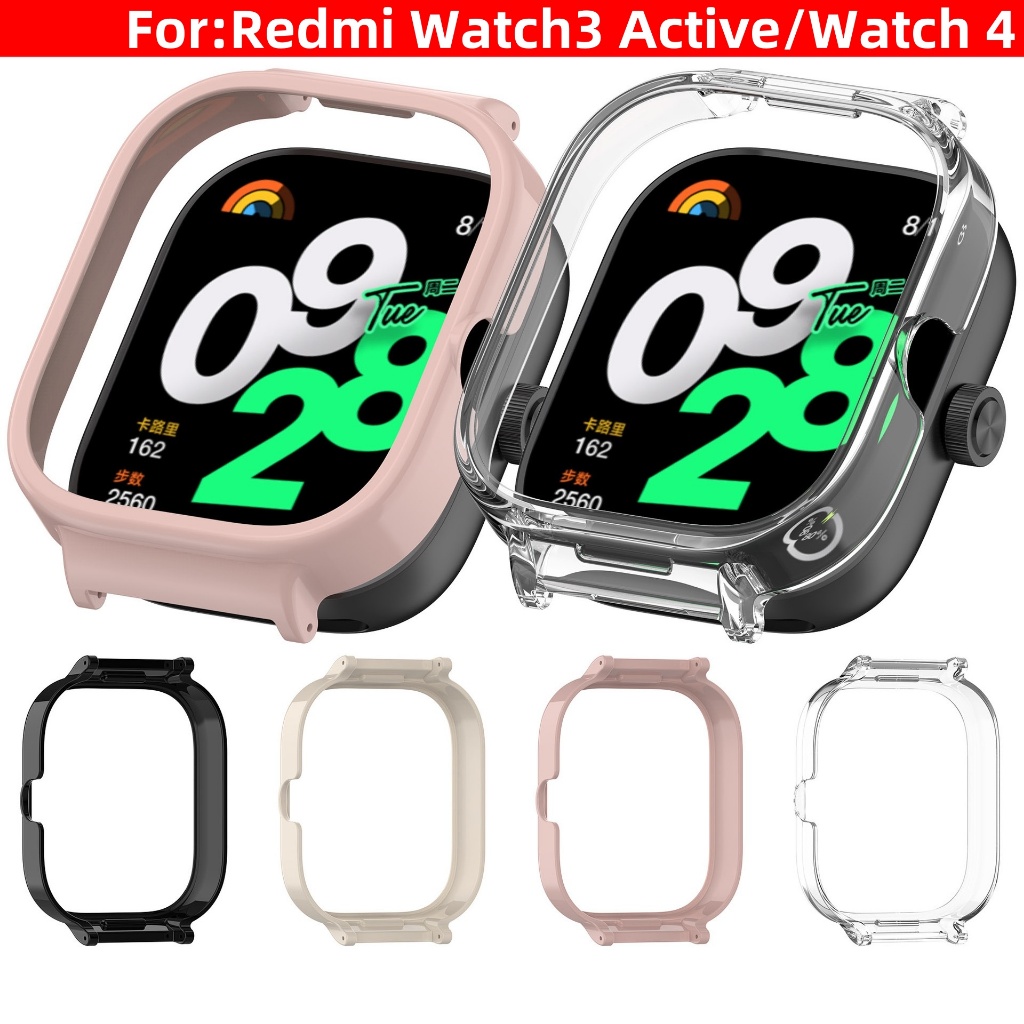 เคสแข็งPCสําหรับ Redmi Watch4/watch 3active เคส Redmi watch 3 active เค ...