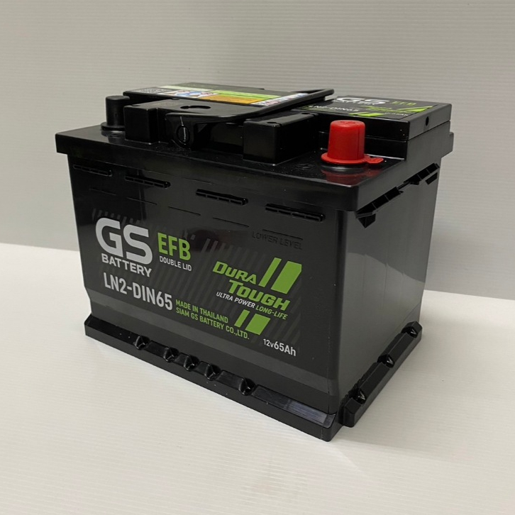 GS BATTERY LN2-DIN65 EFB ระบบ Start-Stop : Honda City 1.0 Turbo Y2019up, Accord 1.5 Turbo ...