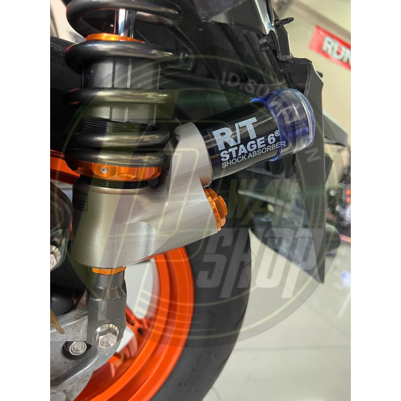 ปลอกซิลิโคนใสกันรอย ใส่กับโช้ค STAGE6 , สเตท6 , ST6 , OKD ป้องกันรอยสำหรับกระบอกซับแทงค์ ...