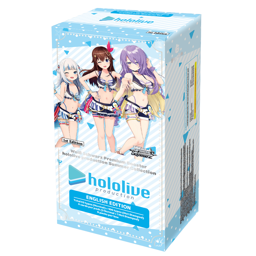 พร้อมส่ง Hololive weiss schwarz summer แยกซอง | Shopee Thailand