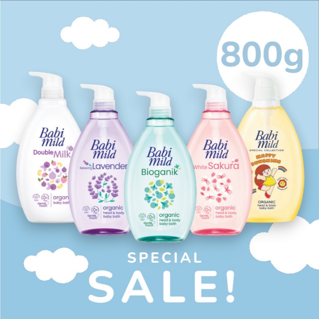 (VDOลด30%)(รุ่นใหม่)สบู่เหลว เบบี้มายด์ อัลตร้ามายด์ เฮดแอนด์บอดี้ Babi ...