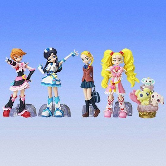 Bandai : Futari wa Pretty Cure Max Heart - Pretty Cure DX - All 5 types ...