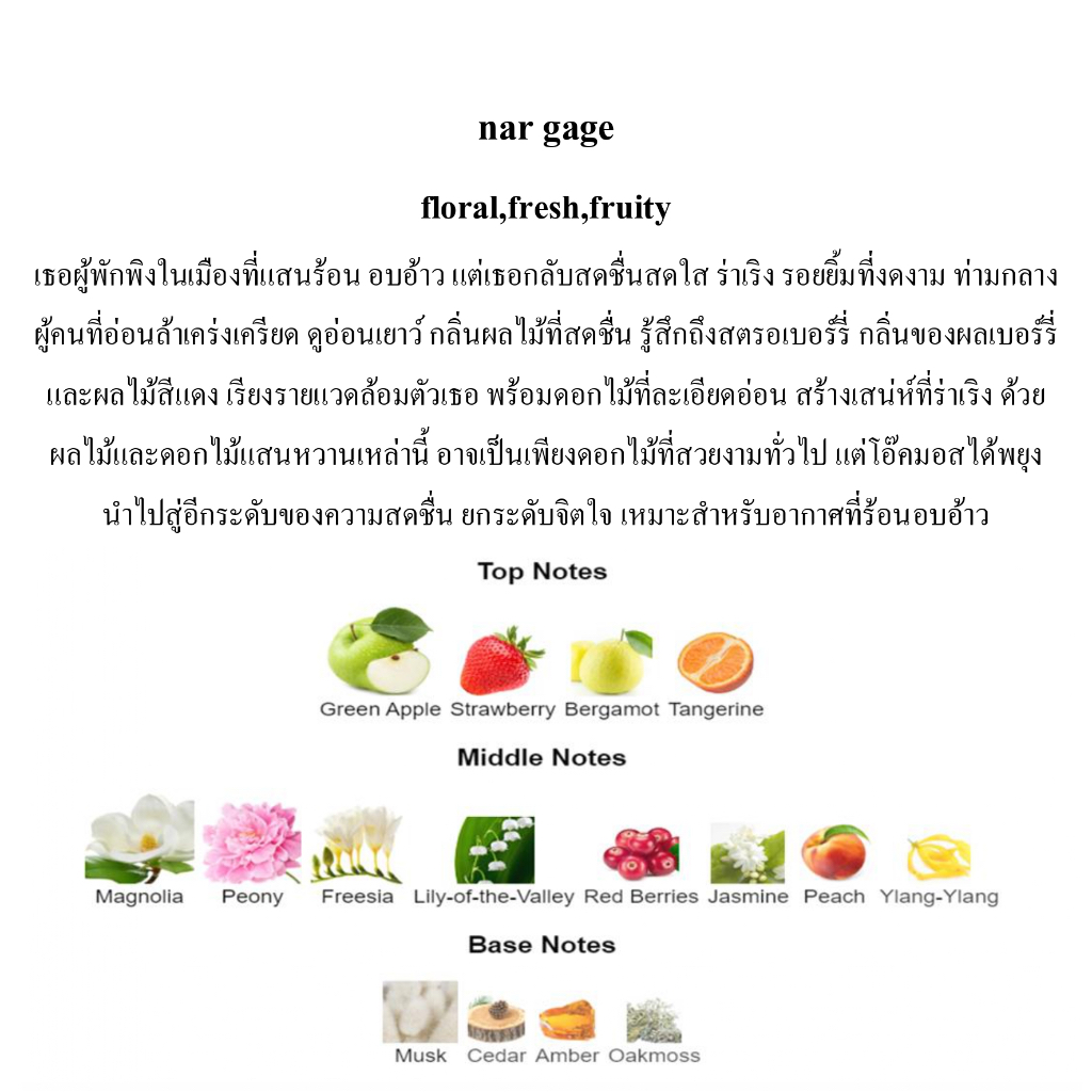 ณา narperfume ดีกว่า edp. 3 เท่า 30 ml. แถม 3 ml. 3 ขวด | Shopee Thailand