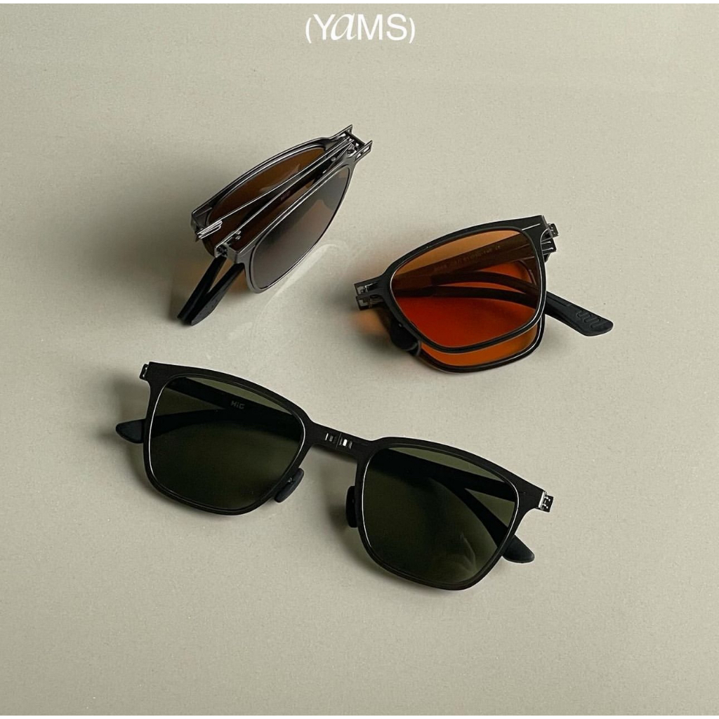 Yams - Sunkissed [Folding Collection] แว่นกันแดด แว่นพับได้ เลนส์สี รับ ...
