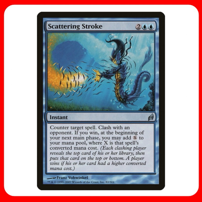 [MTG] Scattering Stroke [LRW] [BLUE] [UNCOM] [NORMAL] [ENG] (การ์ดเมจิค ...