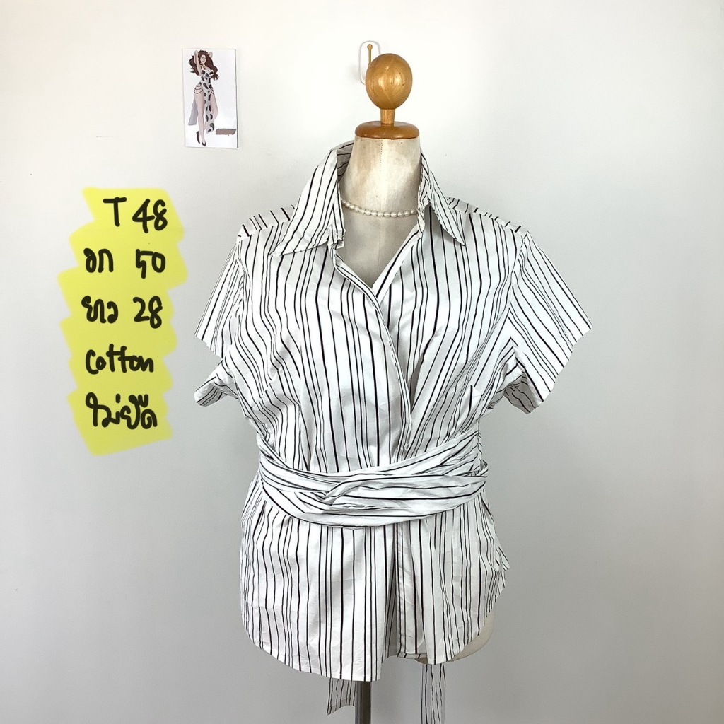 เสื้อแฟชั่นไซส์ใหญ่งานโล๊ะสต๊อคห้างoutlet พร้อมส่ง | Shopee Thailand