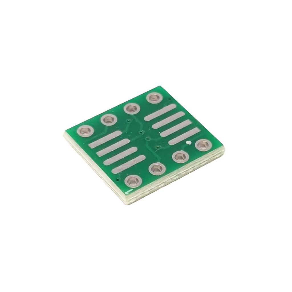 SOP8 TO DIP8 PCB Adaptor แผ่นปริ้นแปลงขา IC จาก ชิพ SMD 8 ขา เป็น DIP 8 ...