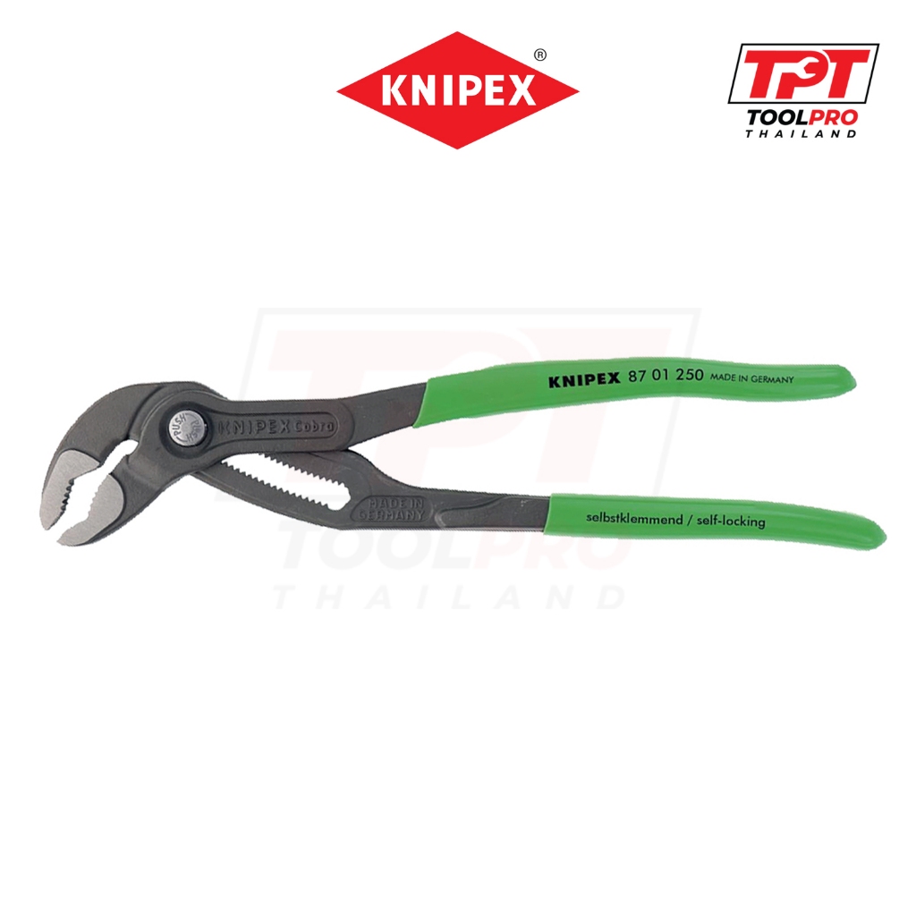Knipex Cobra คีมปั๊มน้ำไฮเทค 250mm Limited Edition Green Waterpump ...
