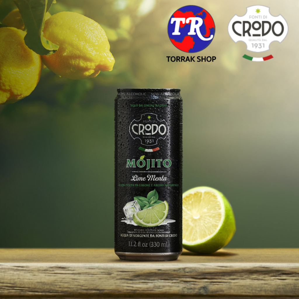 Crodo Mojitosoda โครโด โมจิโตโซดา น้ำมะนาวผสมกลิ่นสะระแหน่ ผสมโซดา ...