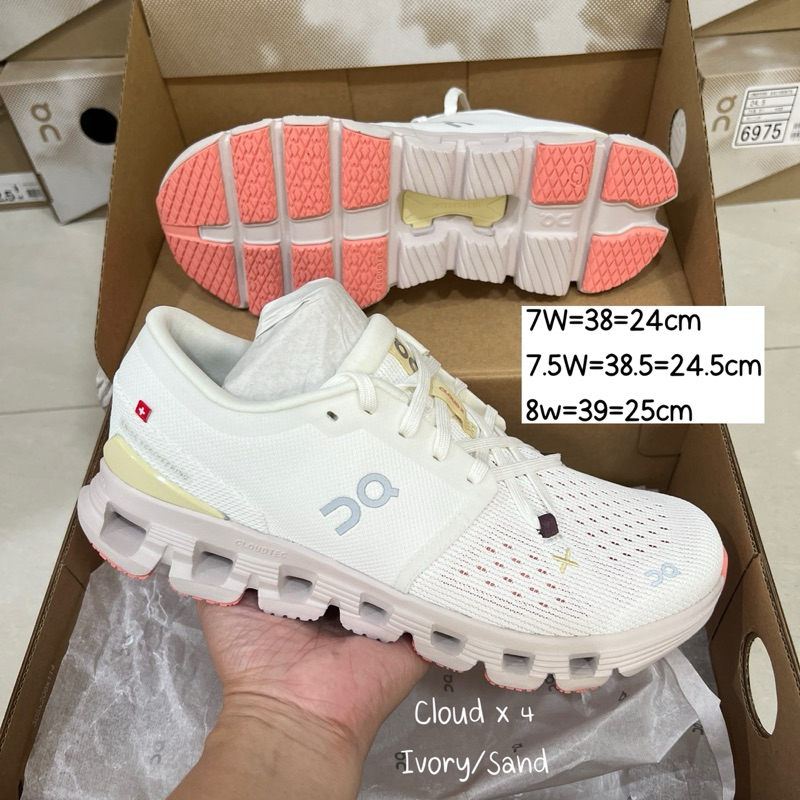 [พร้อมส่ง] New‼️ รองเท้า Cloud X4 (Women) สี Ivory/Sand จากญี่ปุ่น ...