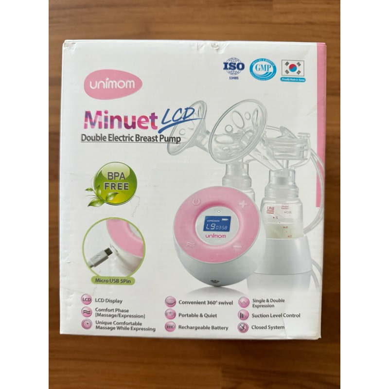 เครื่องปั๊มนมอัตโนมัติ UNIMOM Minuet LCD | Shopee Thailand