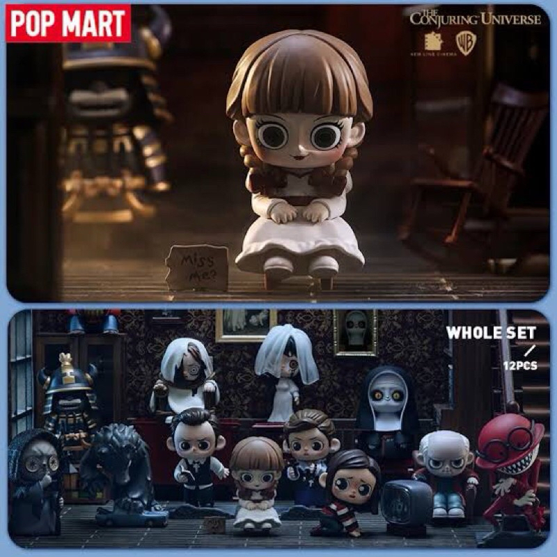 ลิขสิทธิ์แท้ POP MART Warner Bros The Conjuring Universe Series ผี เดอะ ...